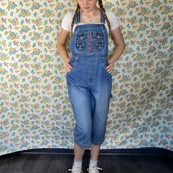 Carolina Blues | Jeans | Carolina Blues Medium Wash Blue Denim Overalls ...
